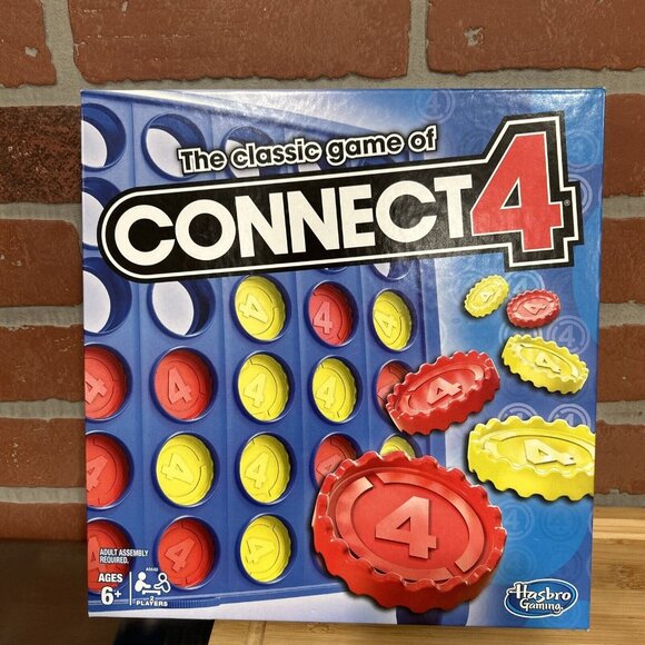 Hasbro | Toys | Hasbro Connect 4 Four Game Vertical Plastic Tic Tac Toe ...